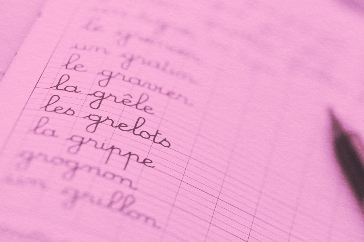 What Is French Cursive? - Word Smarts